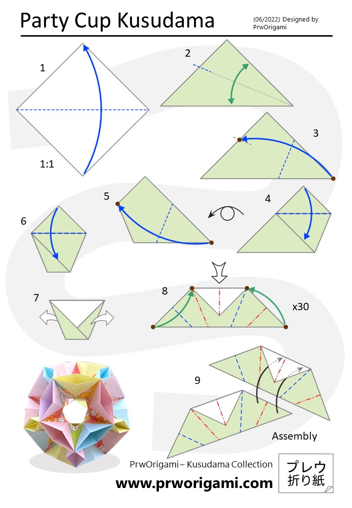 Party Cup – PrwOrigami