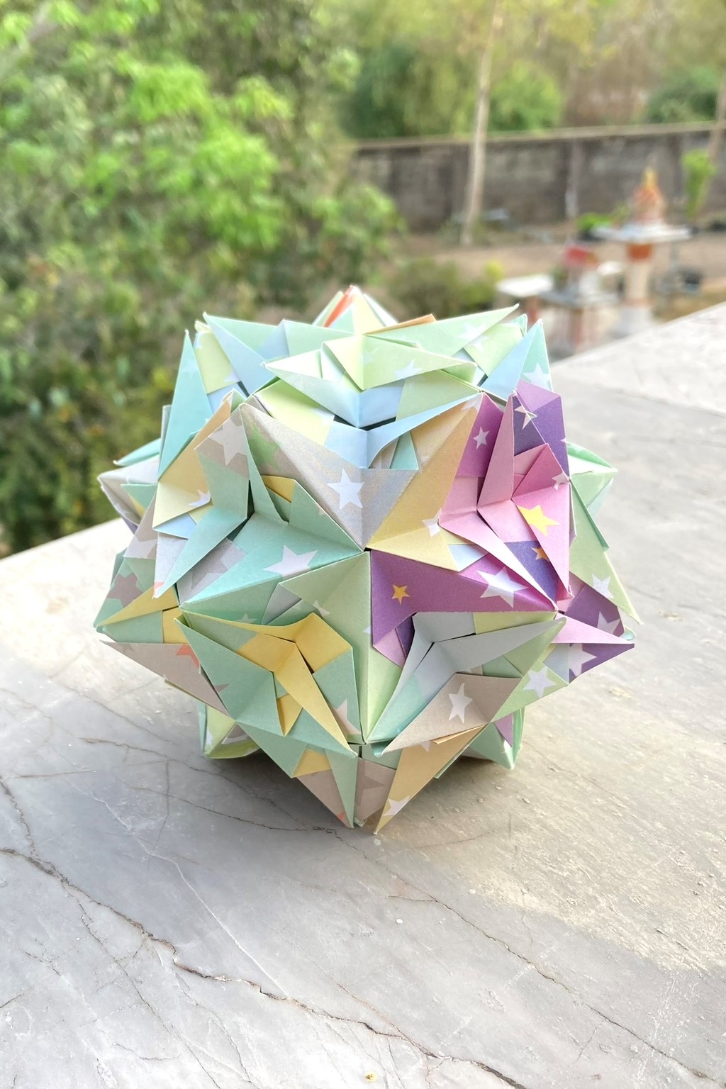 Slant Sonobe – PrwOrigami