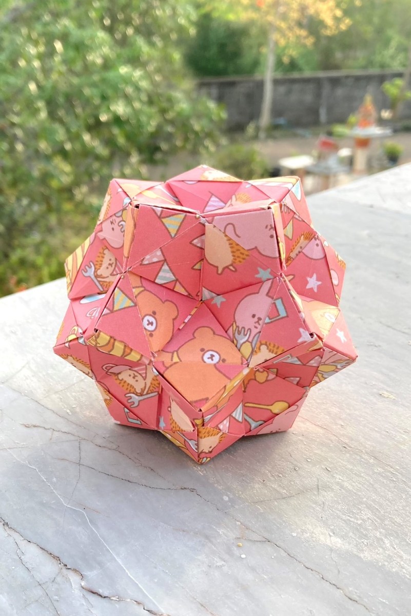 Dimple Star – PrwOrigami